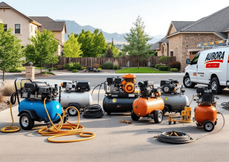 Air Compressor Rentals in Aurora CO: Project Essentials